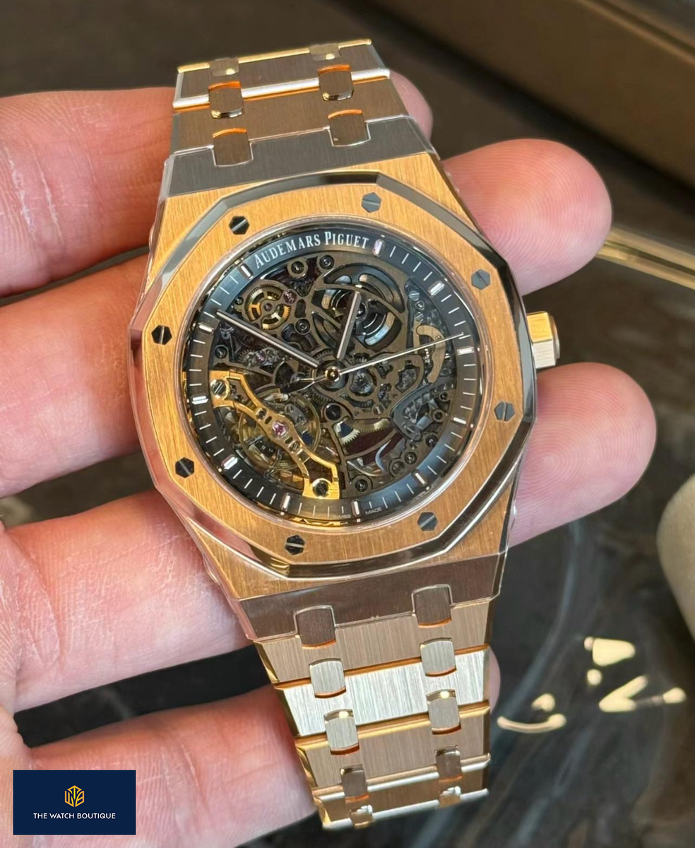 Audemars Piguet - Royal Oak Double Balance Wheel Openworked - 15407OR ...