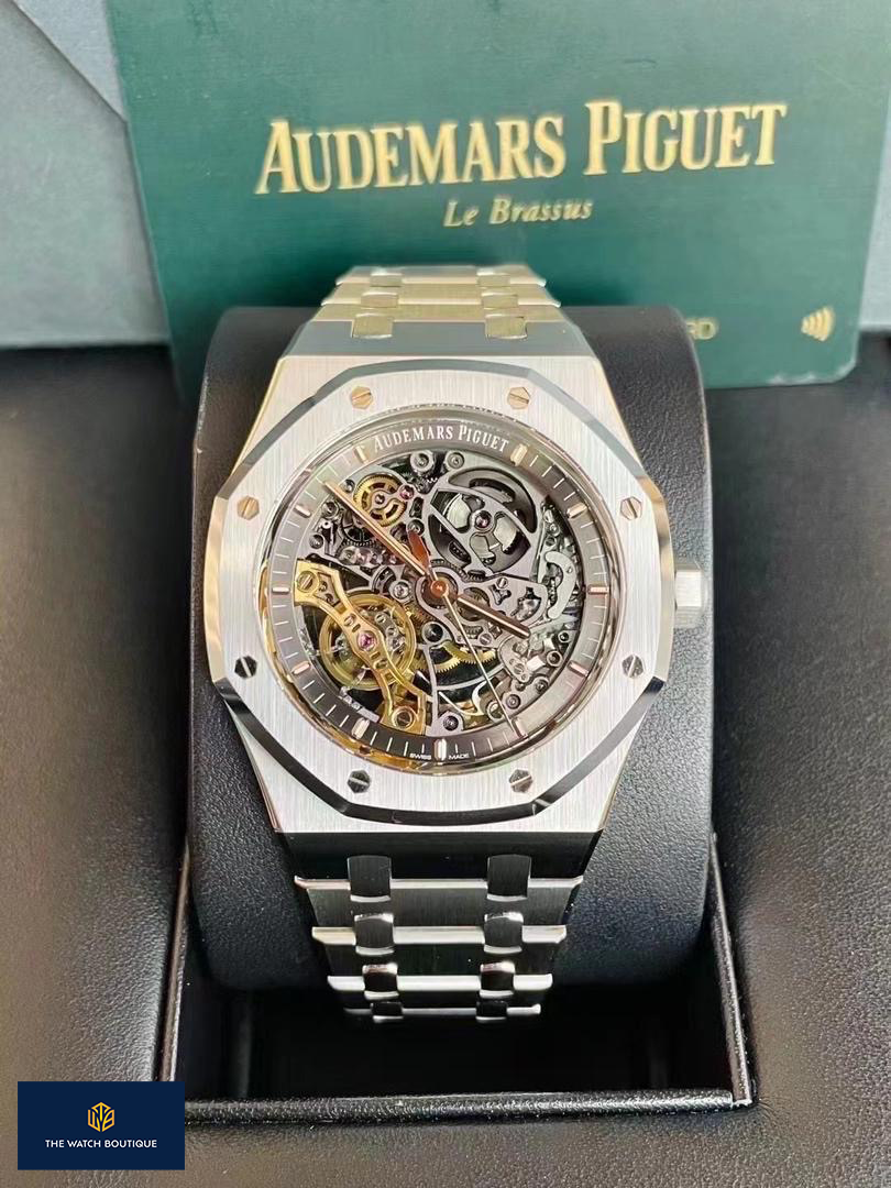 Audemars Piguet - Royal Oak Double Balance Wheel Openworked - 15407ST ...