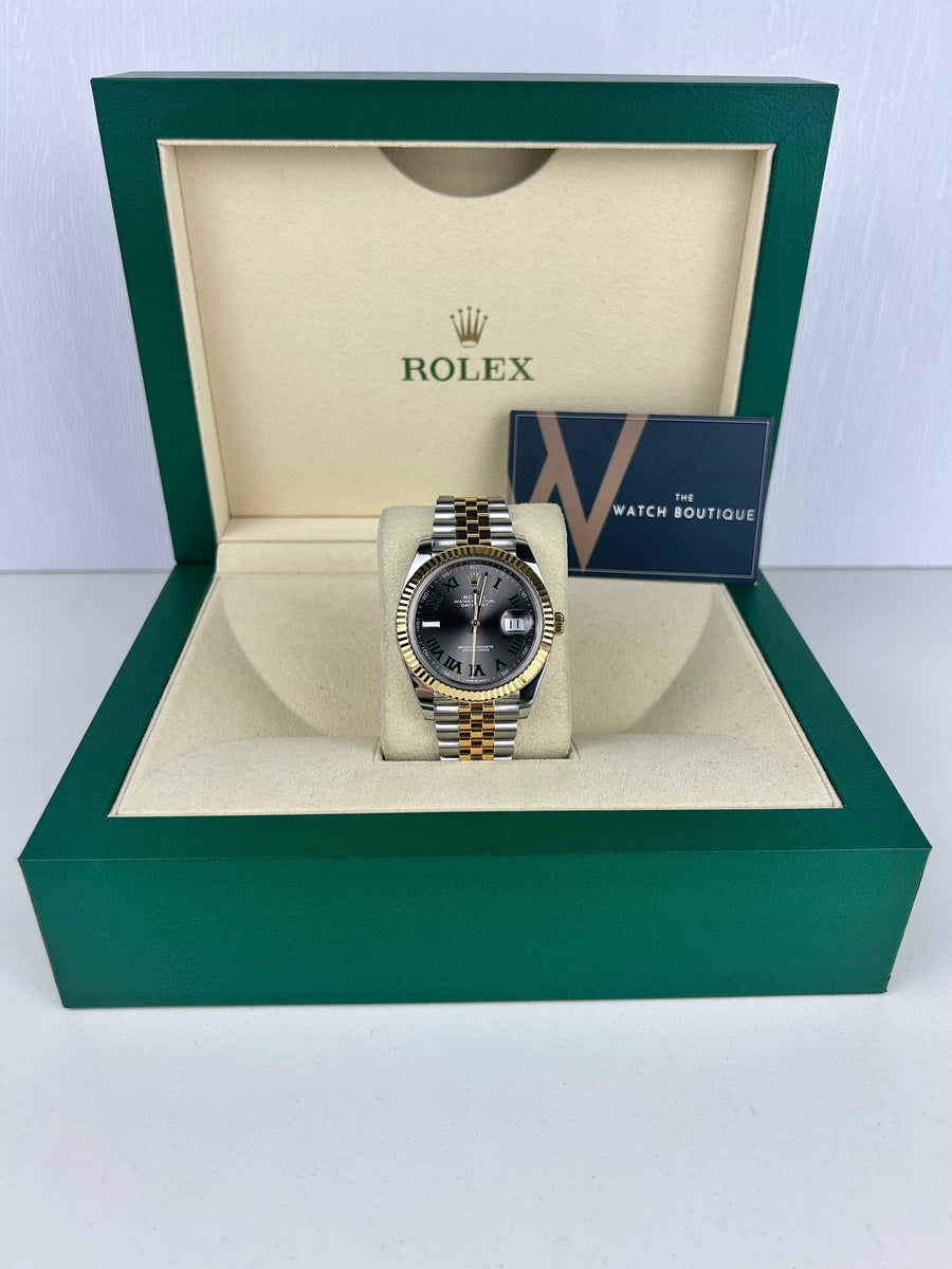Rolex DateJust 41 - Wimbledon Dial - 126333 - 2021 - Bi-Metal - Jubile ...