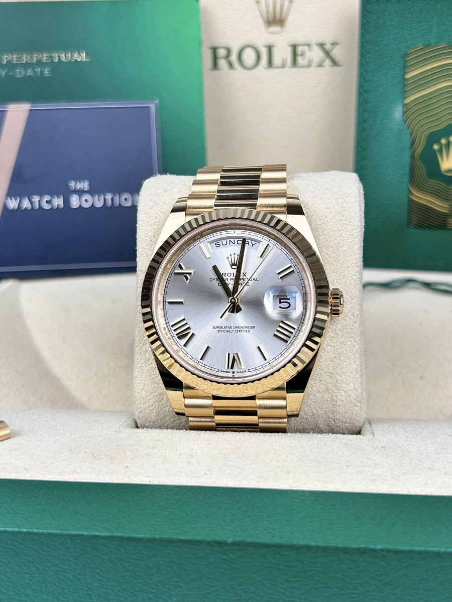 Rolex Day-Date 40 - Sundust Dial - 228238 - 2024 - Yellow Gold - Presi ...